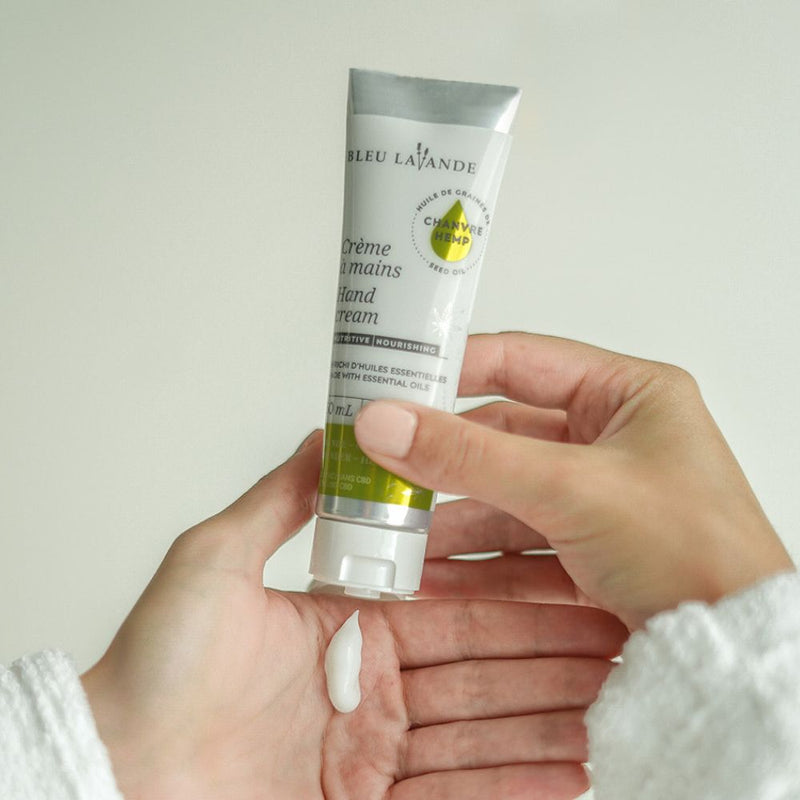 Lavender hemp hand cream - Essential oils - Bleu Lavande